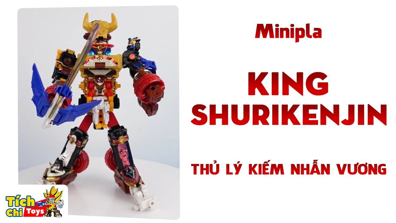 Review Đồ Chơi: Minipla King Shurikenjin - Shuriken Sentai Ninninger ...