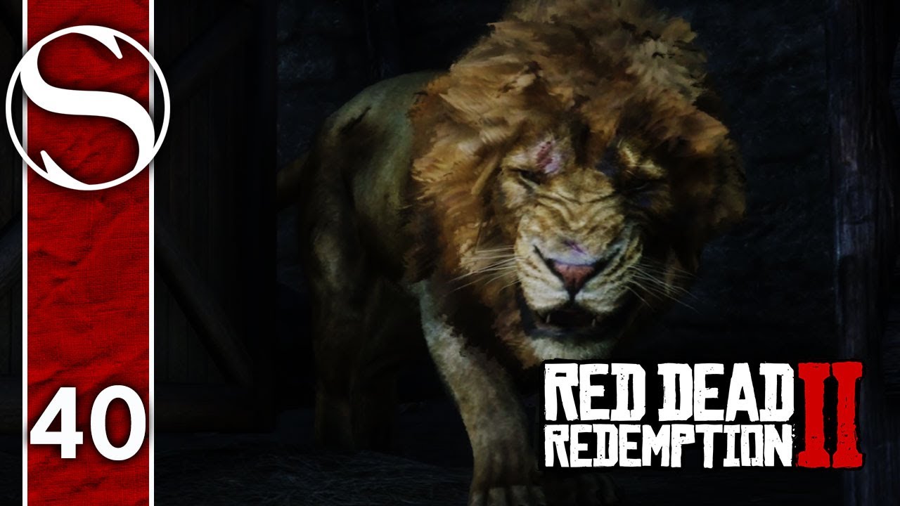 OK THAT'S ACTUALLY A LION - Red Dead Redemption 2 - Red Dead Redemption ...