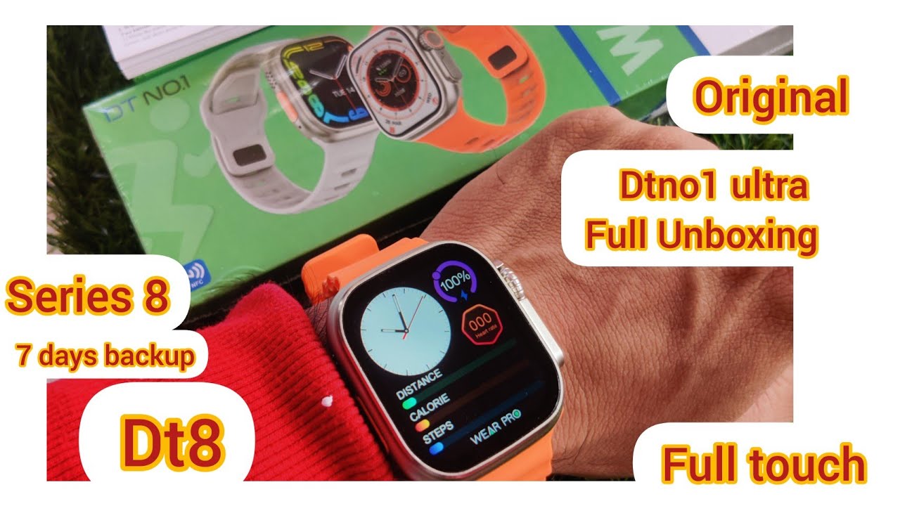 / Smartwatch DT8 / dtno1 ultra smart watch/dt8 Ultra /series 8/dt8ultra /dt no 1 ultra smart ...