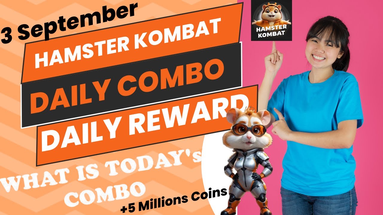 Today daily combo | Today daily reward With HAMSTER KOMBAT OFFICIAL ...