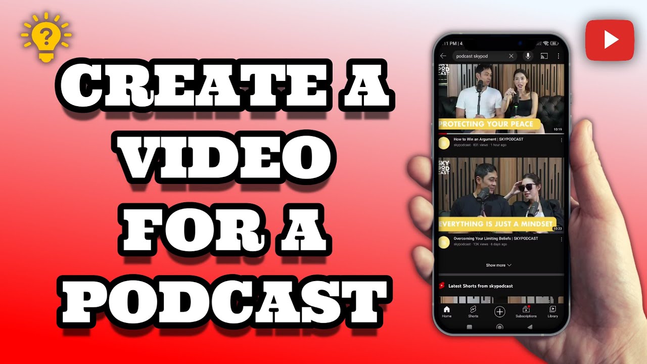 How To Create A YouTube Video For A Podcast | Social Tech Insider - YouTube