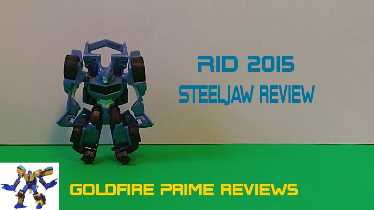 Transformers RID 2015: Steeljaw review - YouTube