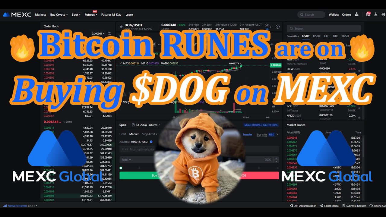 Bitcoin Runes are Running (Example of Buying Spot $DOG - Dog Go To The ...