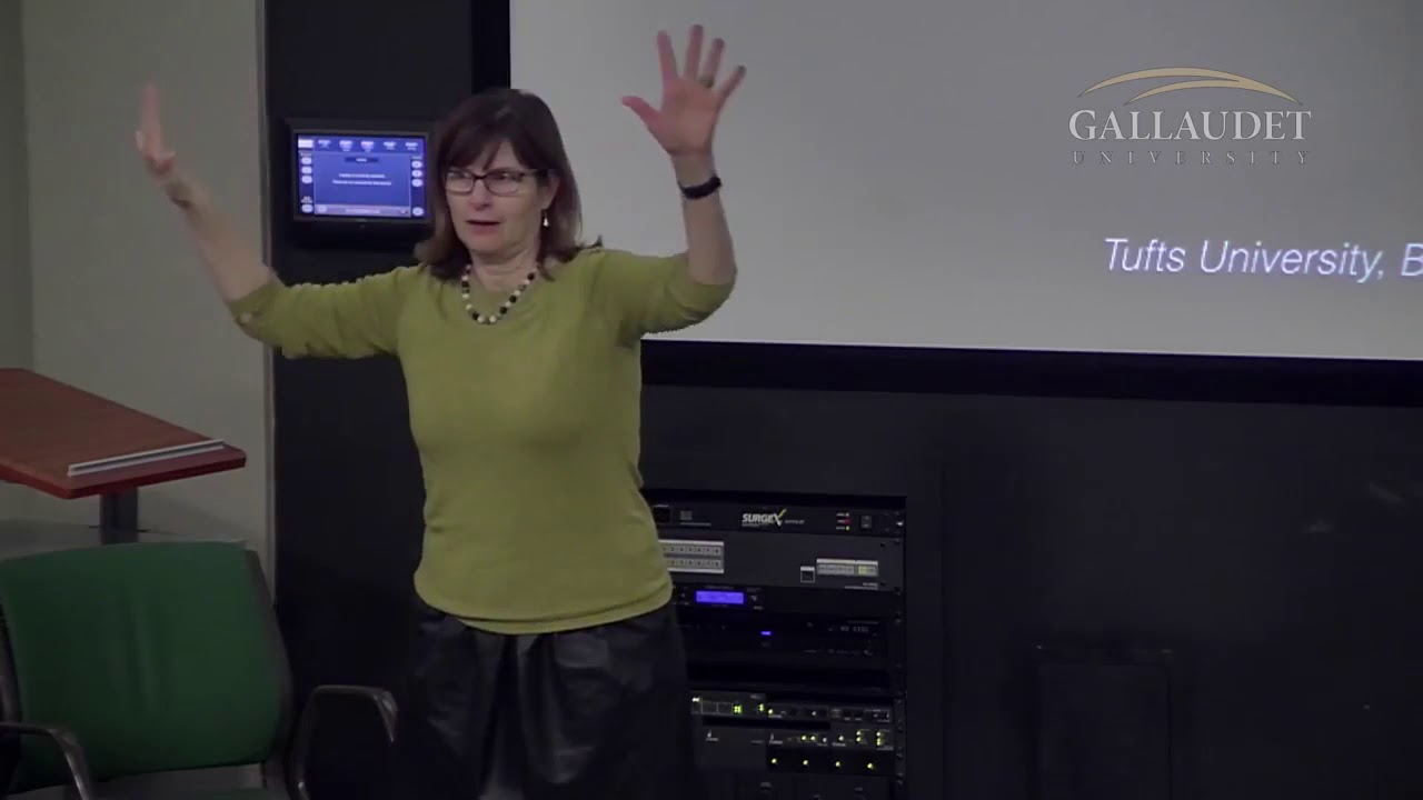 PEN Distinguished Lecture Series - Dr Carol Padden - YouTube