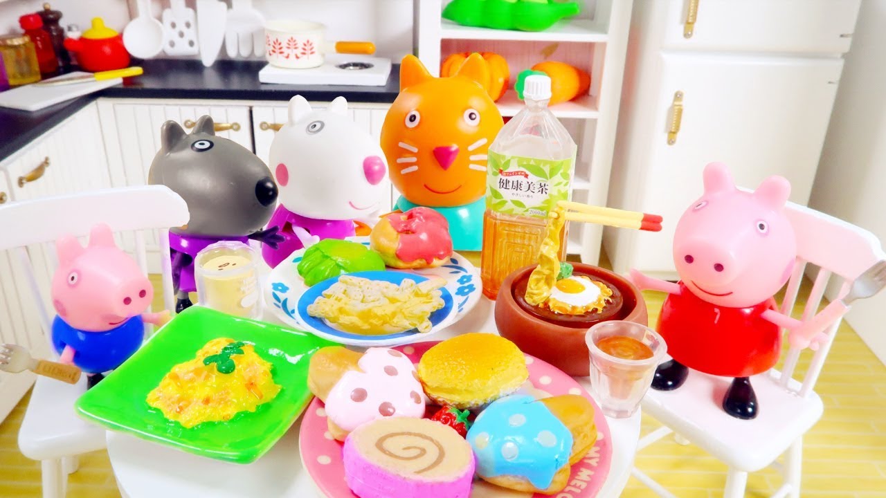 Peppa Pig - LIVE 🔴 -Peppa Pig cooking - YouTube