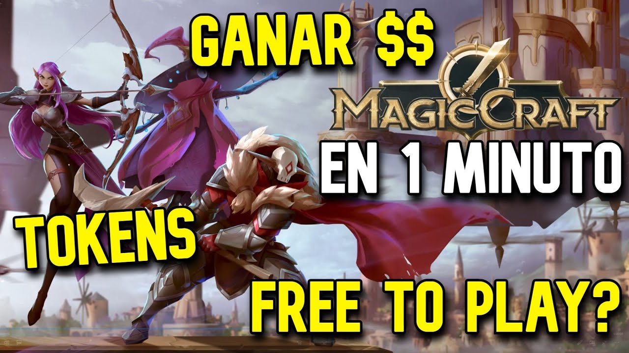 JUEGO NFT GRATIS EN 1 MINUTO: CÓMO GANAR DINERO CON MAGIC CRAFT - YouTube