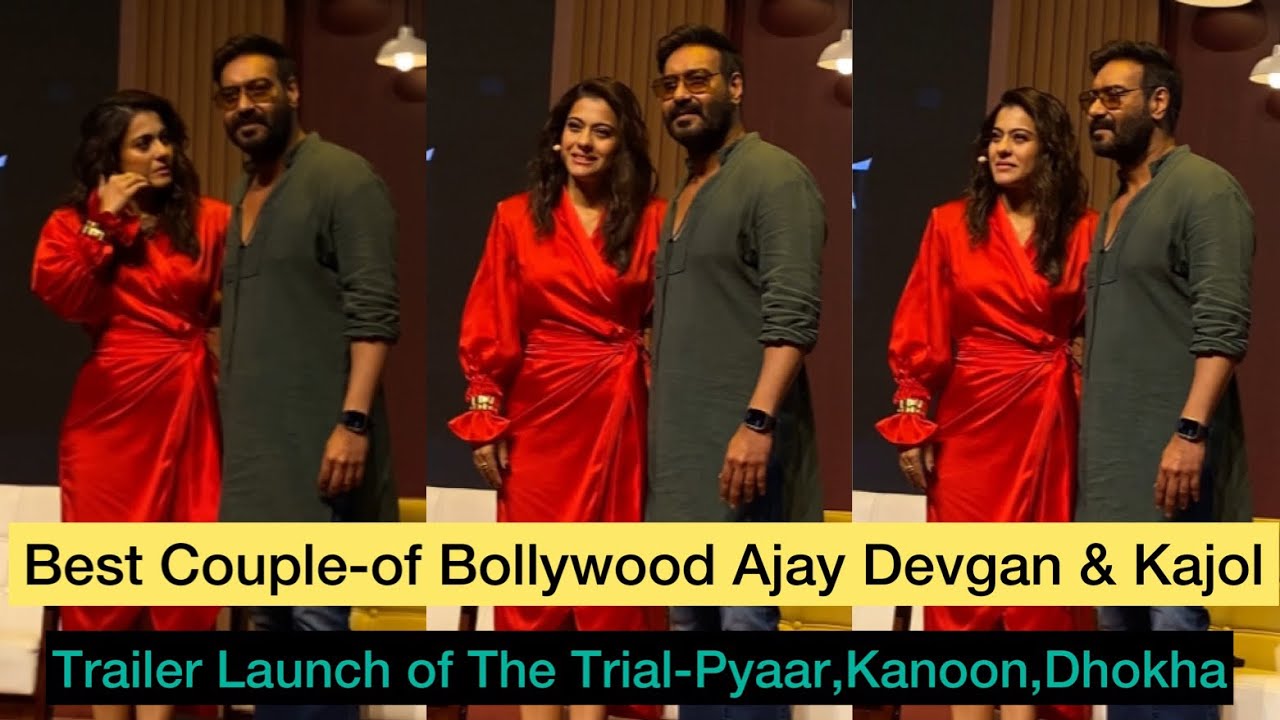 When Husband Ajay Devgan to Support Wife Kajol for her new Web Series ...