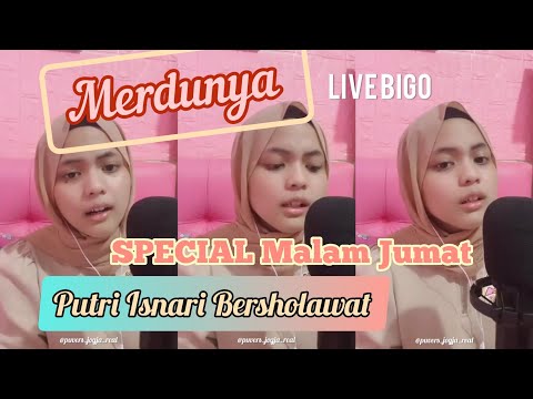 Putri Isnari - Waqtu Sahar LIVE BIGO Special Malam Jumat | Puvers Jogja