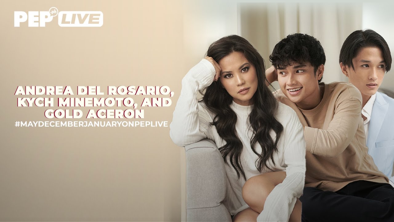 WATCH: Andrea del Rosario, Gold Aceron & Kych Minemoto on PEP Live - YouTube