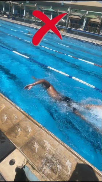 How to Swim Freestyle Smoothly Front Crawl Technique Without Splashing ...