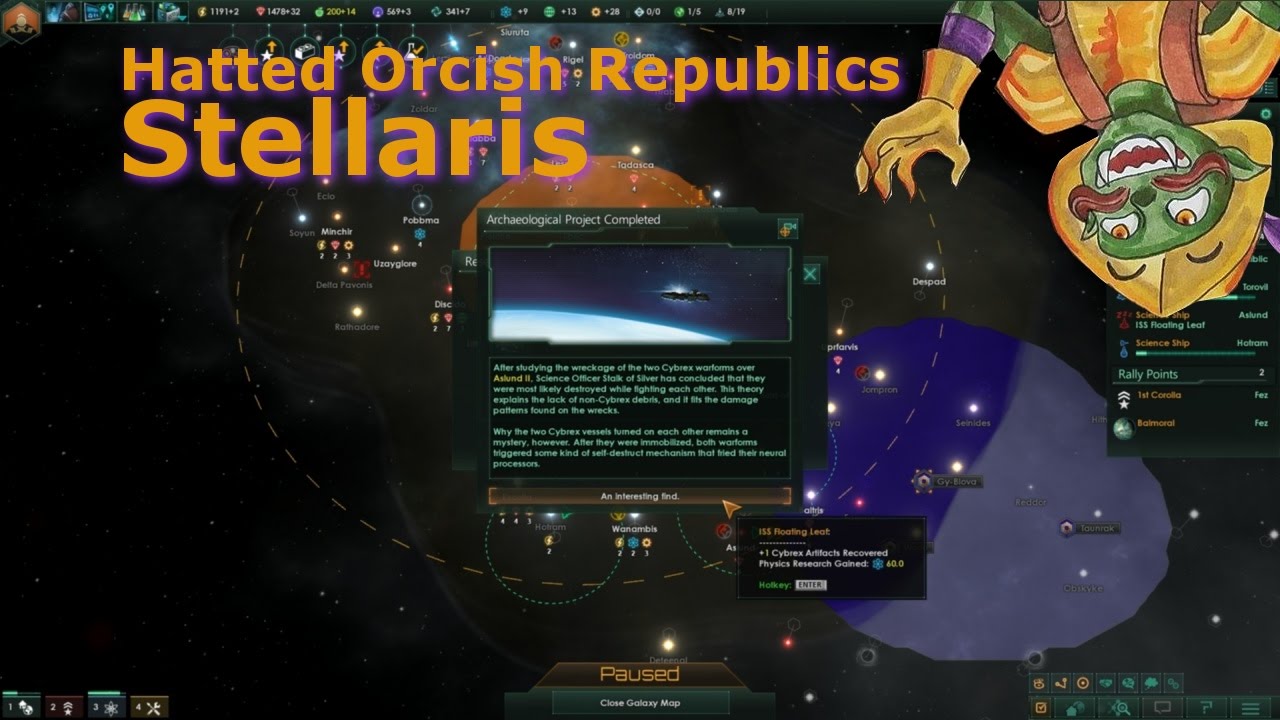 Stellaris Ep. 3: Secrets of the Cybrex - YouTube