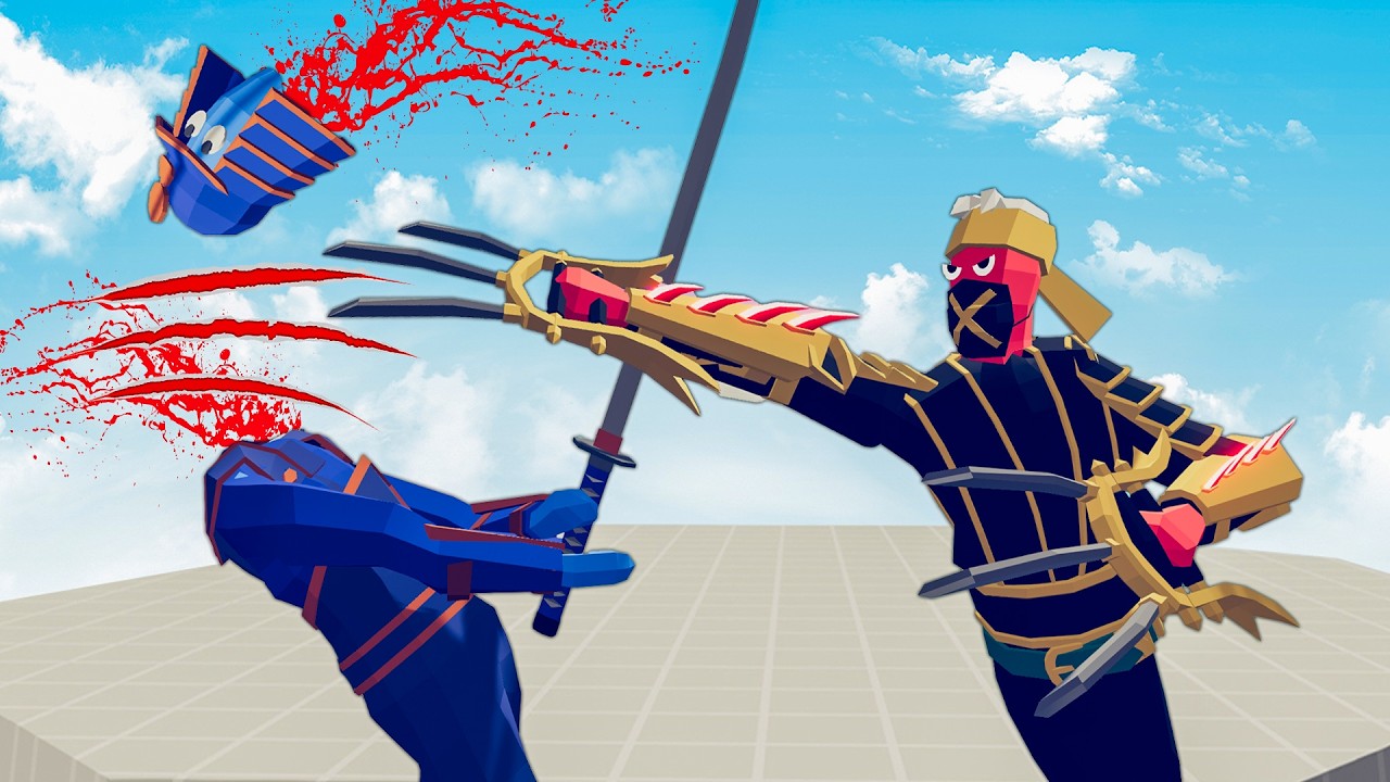 NINJA MASTER vs EVERY UNIT | Totally Accurate Battle Simulator-TABS ...