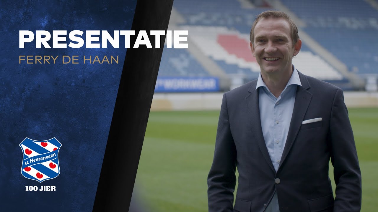 Ferry de Haan: 'sc Heerenveen is een prachtige club om voor te mogen ...