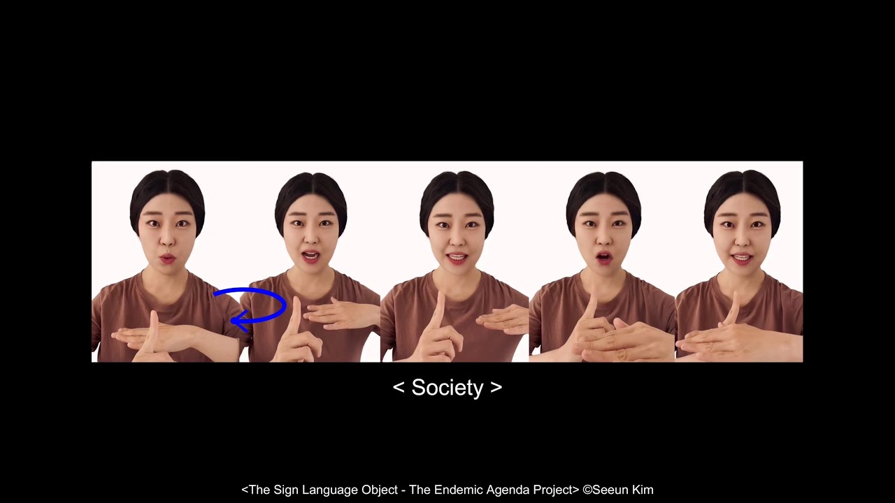 The Sign Language Object - The Endemic Agenda Project by Seeun Kim ...