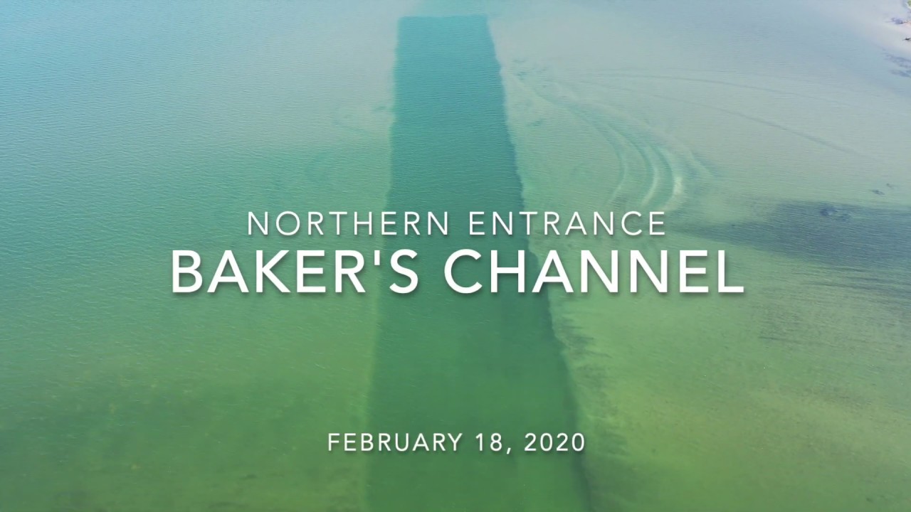 Baker's Channel after the dredging. - YouTube