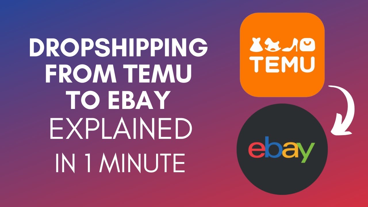 How To Dropship From Temu To Ebay (2025) - YouTube