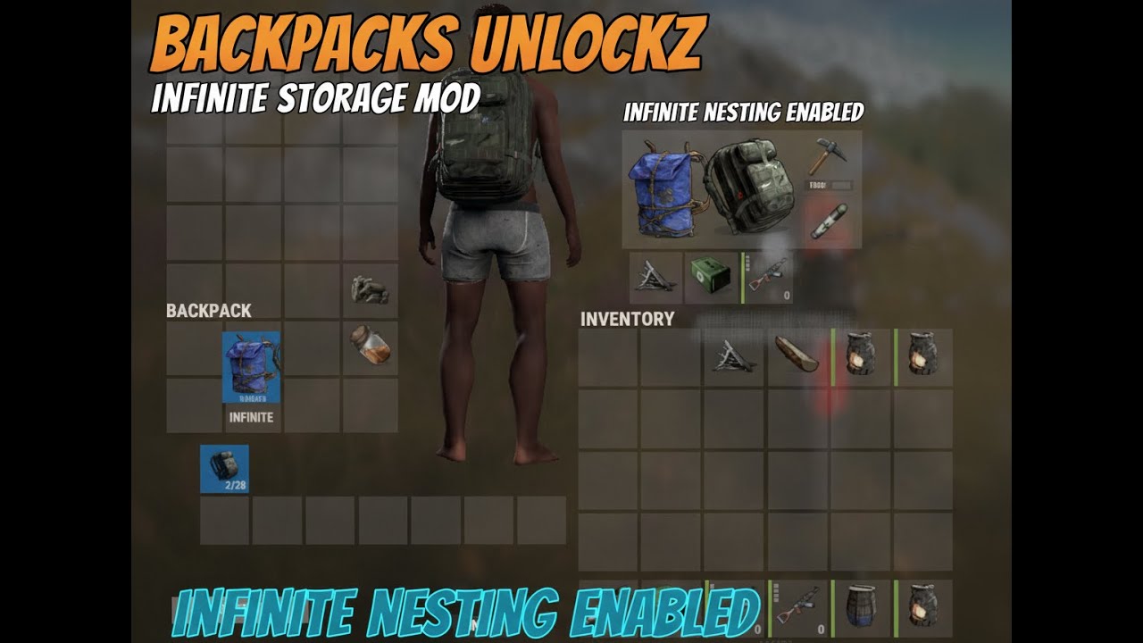 Rust plugin: BackpacksUnlockZ - YouTube