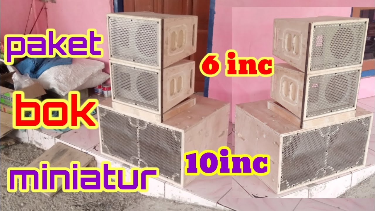 minatur sound system,minimalis dan cocok untuk isi ruang tamu - YouTube