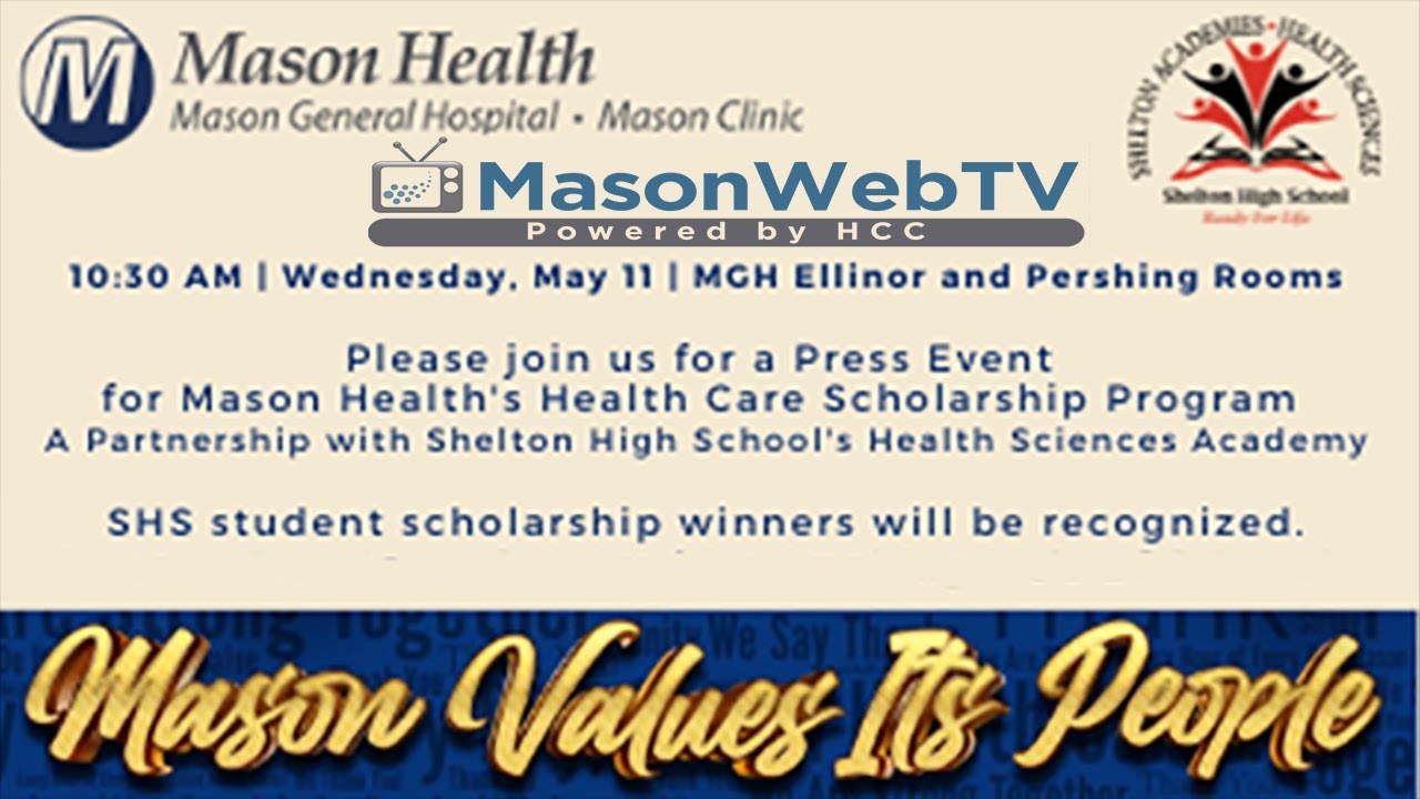 Mason Health Scholarship Presentation - YouTube