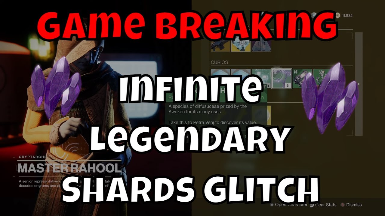 Game Breaking Infinite Legendary Shard Glitch Generator + Free Gunsmith ...
