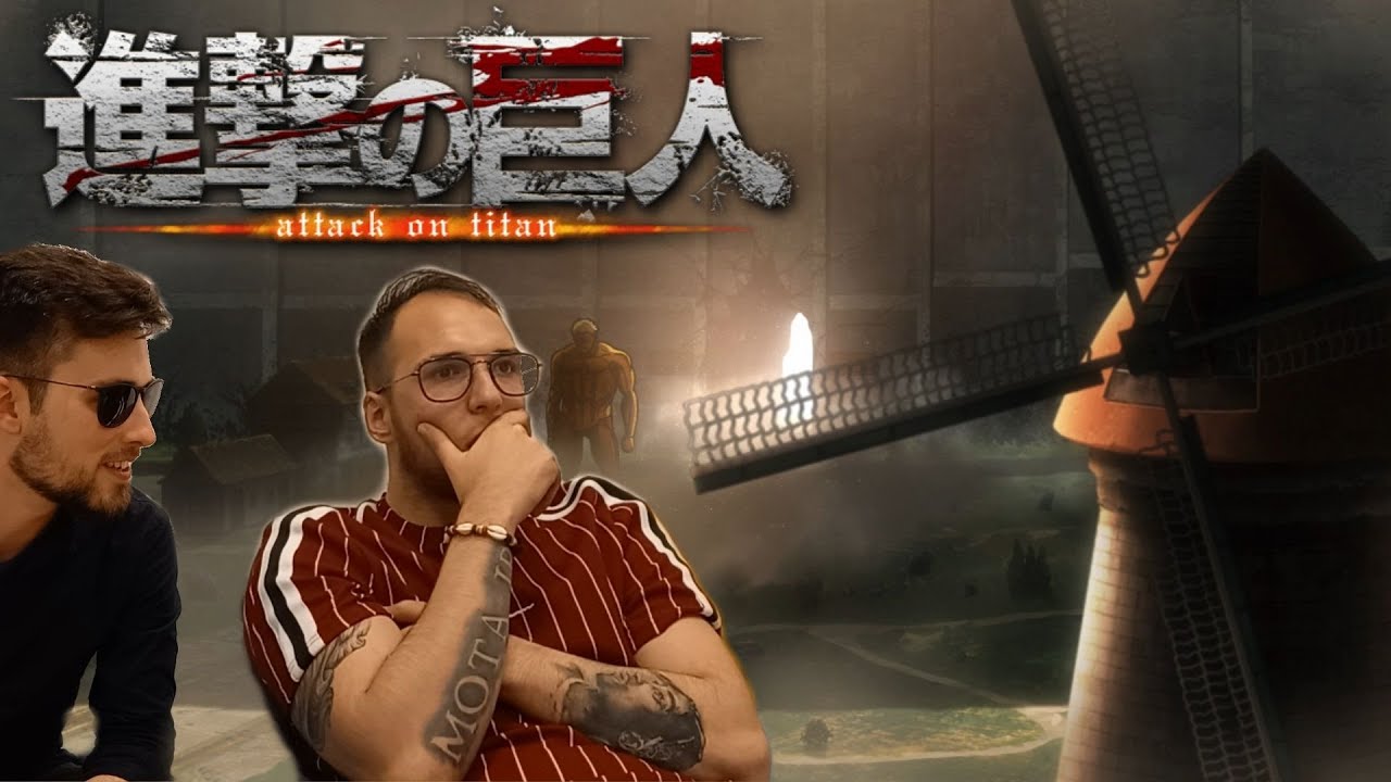 NON-ANIME fan G reacts to ATTACK ON TITAN - Episode 2 "That Day" Wall ...