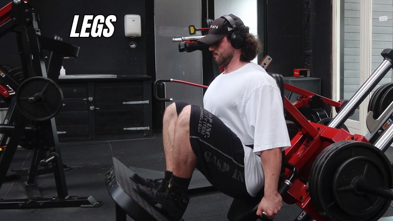ZWARE BENEN TRAINING | QUADS & HAMSTRINGS - YouTube