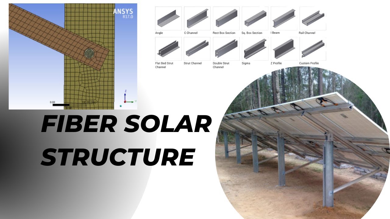 FRP Solar Structure | Fiber Solar Structure | Plastic Solar Structure ...
