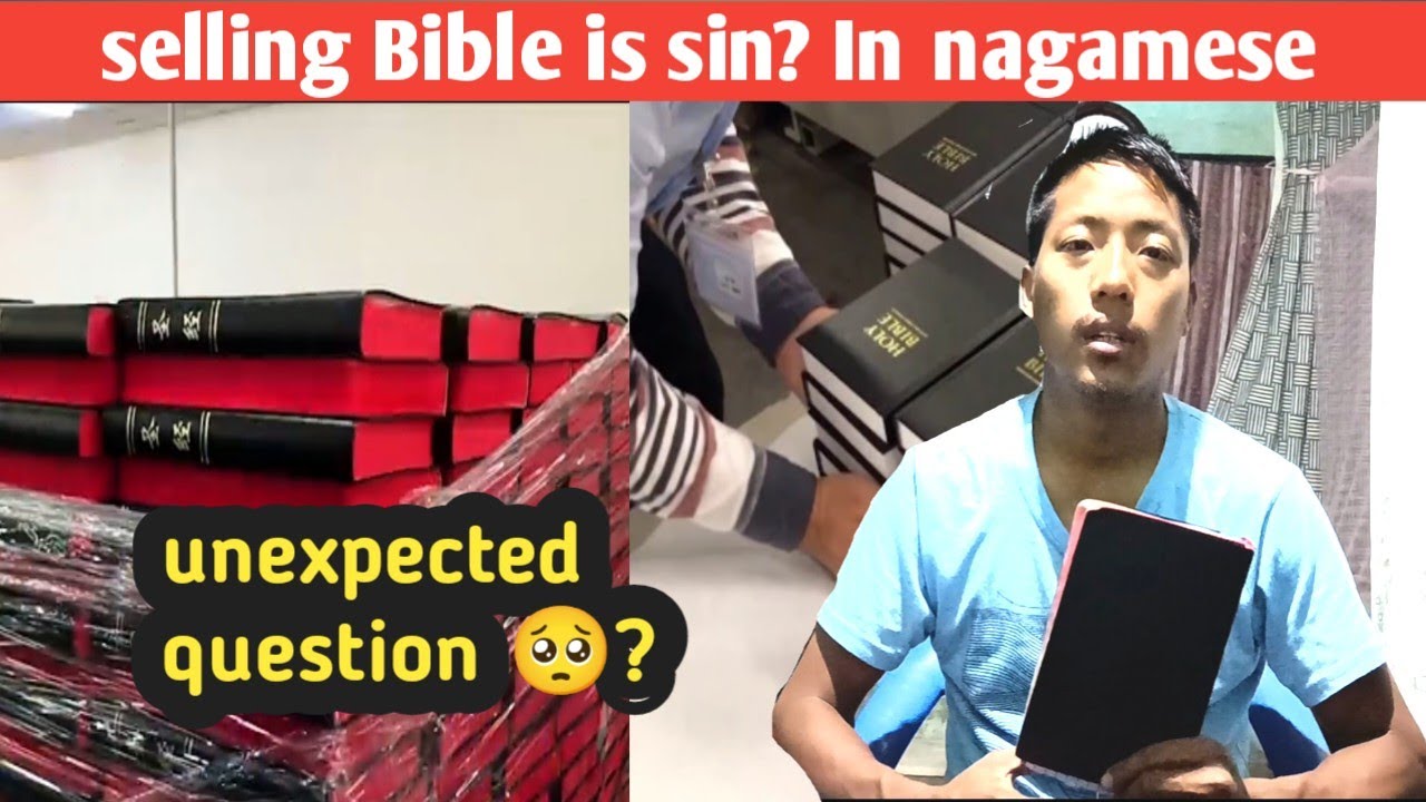 Selling Bible is sin? in nagamese | unexpected Question😇. - YouTube