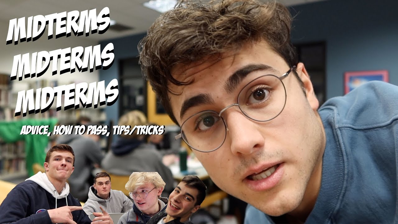 MIDTERMS WEEK VLOG (advice + tips) - YouTube