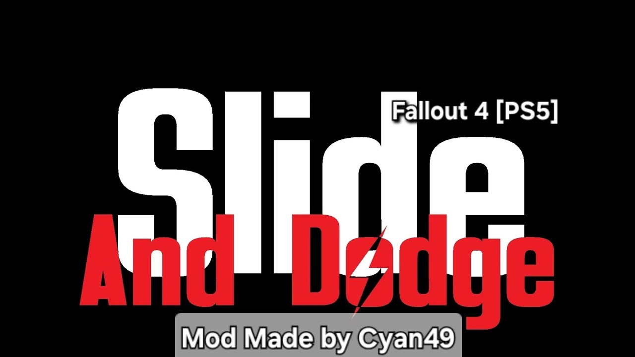 Fallout 4 [PS5] Ported Mod "Slide And Dodge" - YouTube