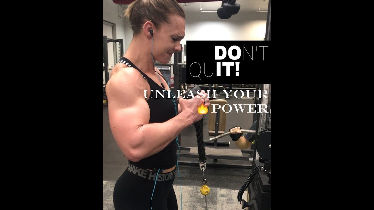 [UNLEASH YOUR POWER]🔥 FEMALE FITNESS MOTIVATION| LET'S GO HIT THE GYM ...