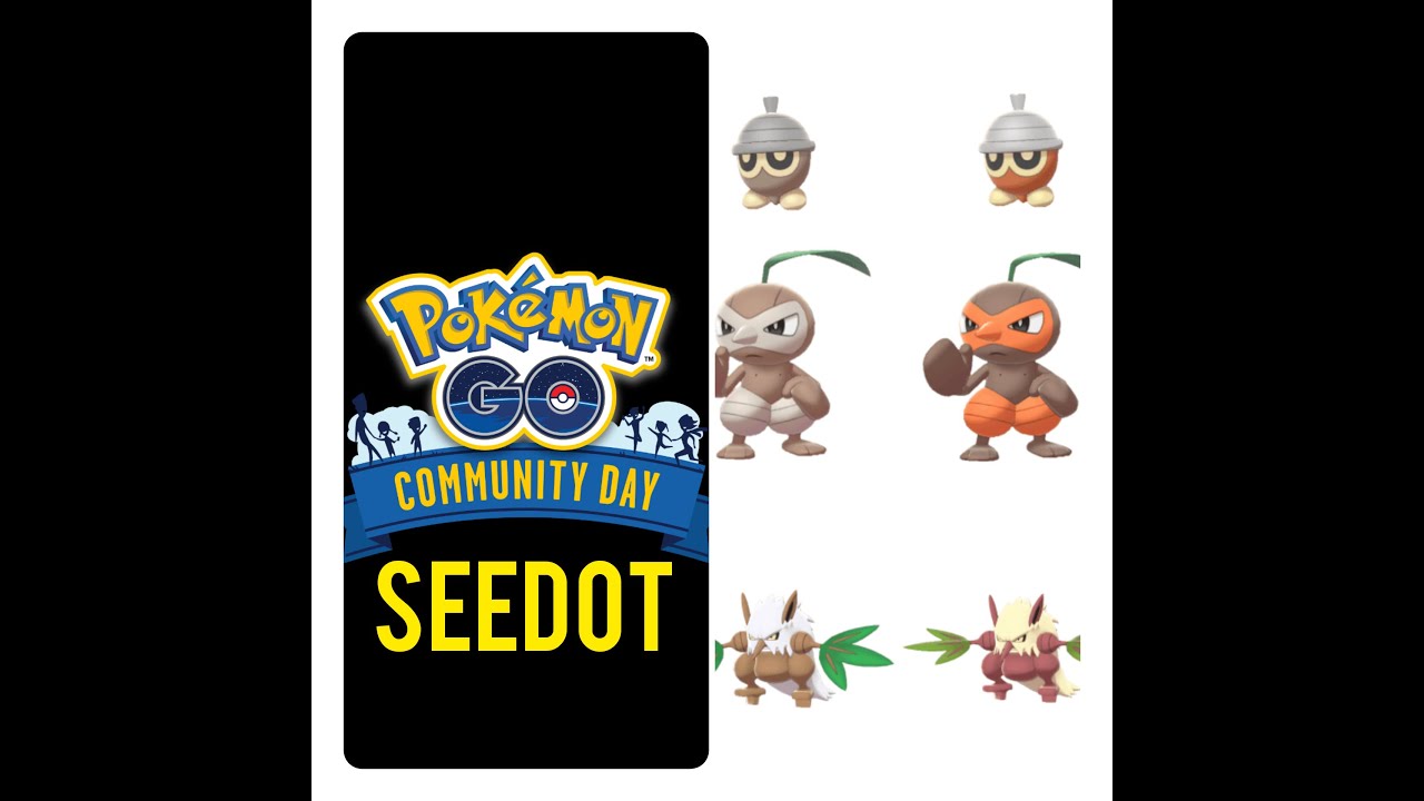 Community Day: With Pokemon Go Seedot - YouTube