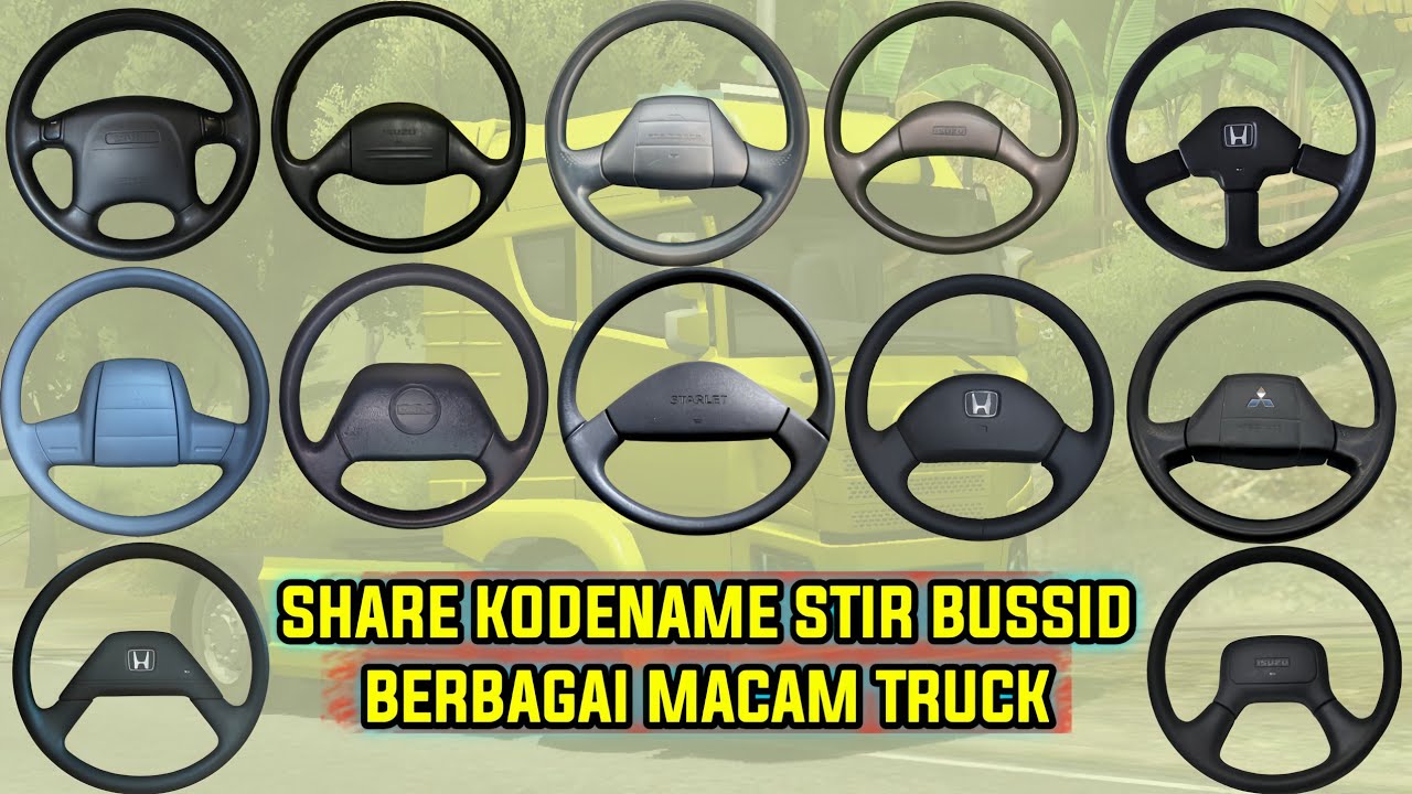 DOWNLOAD ‼️ KODENAME TERBARU STIR TRUCK BUSSID NO PASWORD ‼️ - YouTube