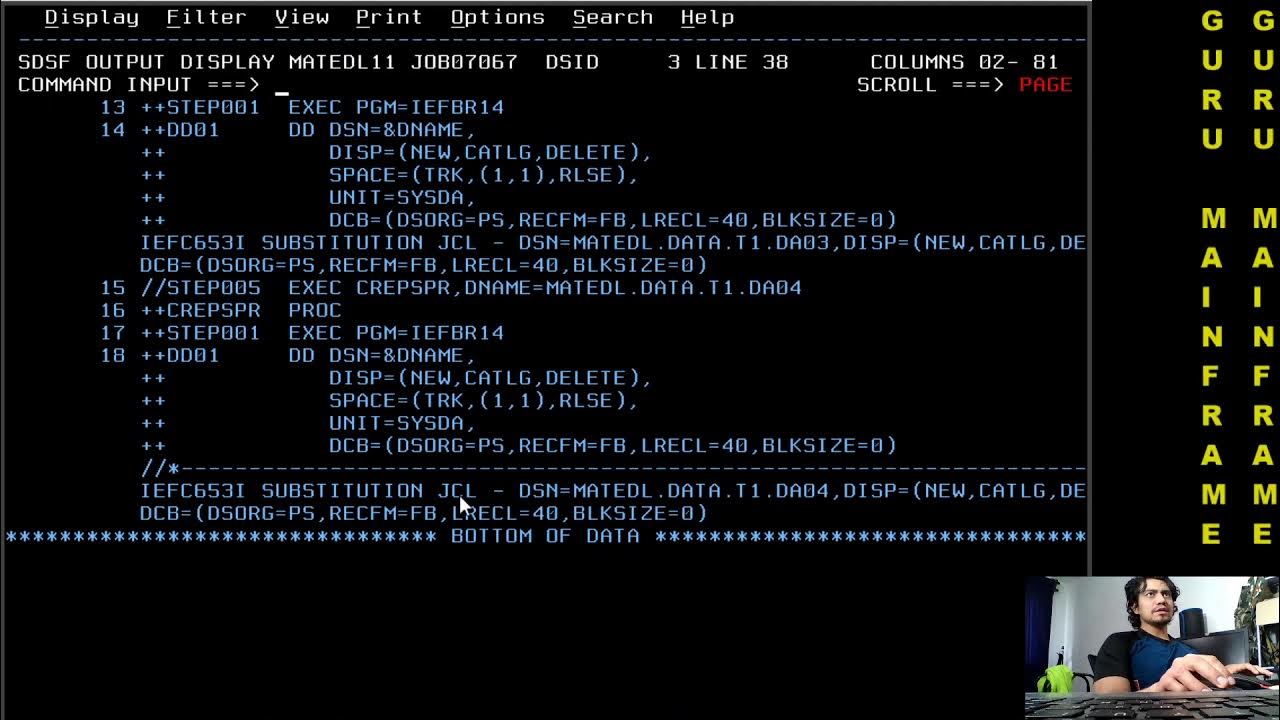 DAILY JCL #07 | TRABAJANDO CON PROC EN JCLs | IBM MAINFRAME - YouTube