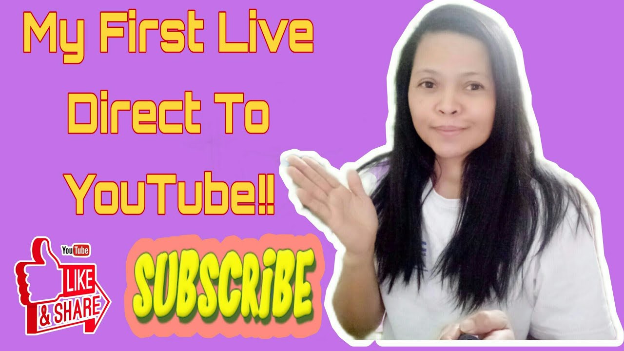 First Live Direct To YouTube - YouTube