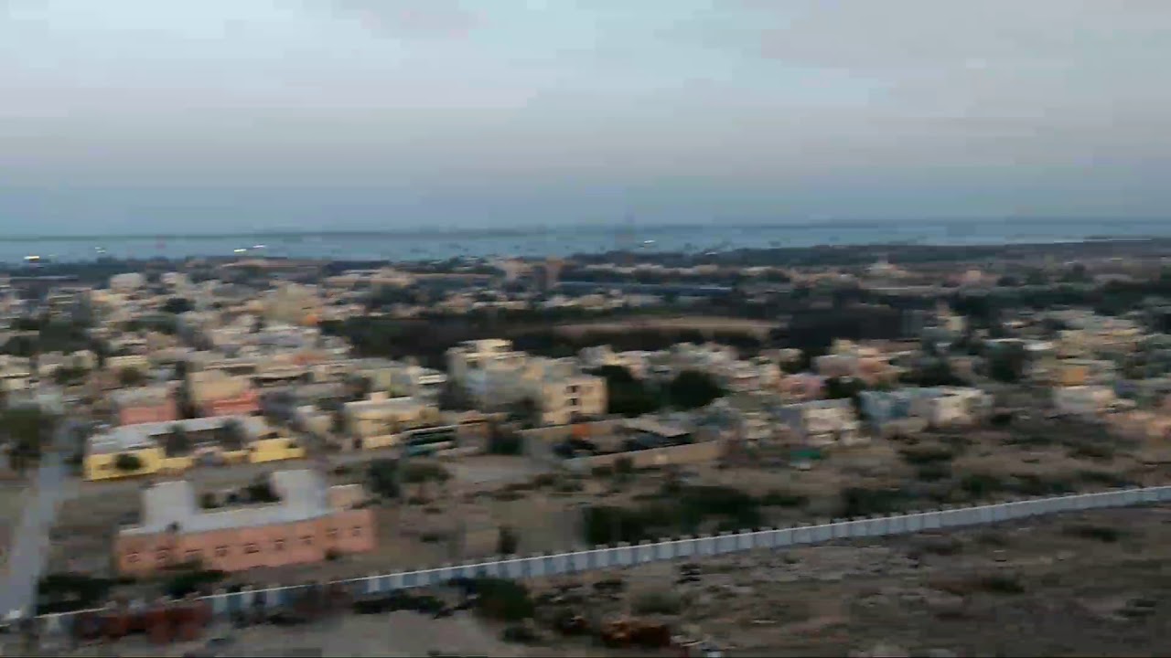 Okha, Dwarka Aerial View From Lighthouse - YouTube