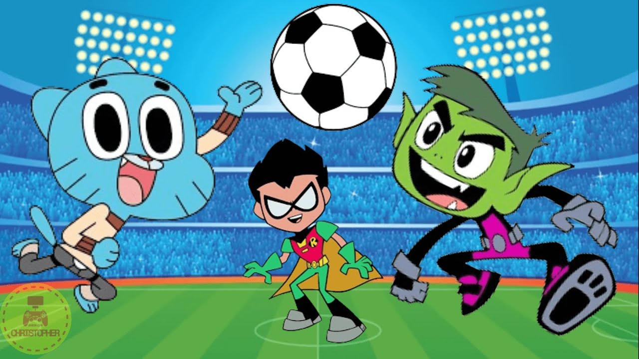 juego de fútbol con los personajes de cartoon network - tienes que ...