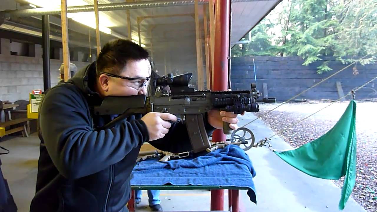 德國HK MP7,UMP,G36K ,SIG CQB (552) ,Knight SR15-E3 - YouTube