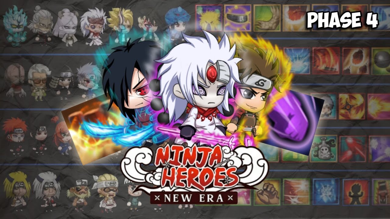 TIERLIST NINJA & NINJUTSU SKILL Phase 4 | Ninja Heroes New Era - YouTube