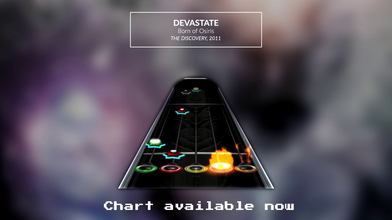 [Djent Hero] Born of Osiris - Devastate (Chart Preview) - YouTube