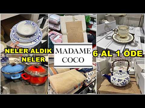 MADAME COCO 'DA BÜTÜN ÜRÜNLERDE %80 İNDİRİM/NEVRESİMLER 600 TL❗️NELER ALDIK NELER?/ÇEYİZ ALIŞVERİŞİ