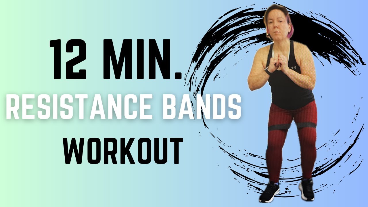 full body resistance band home workout for beginners - YouTube