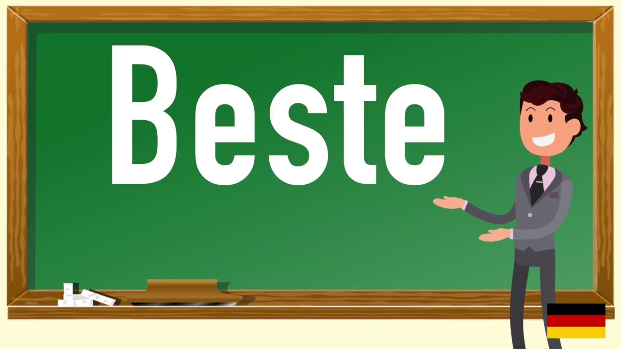How to pronounce Beste in German - YouTube