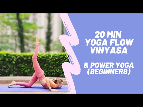 20 Min Yoga Flow | Vinyasa Flow & Power Yoga (Beginners)