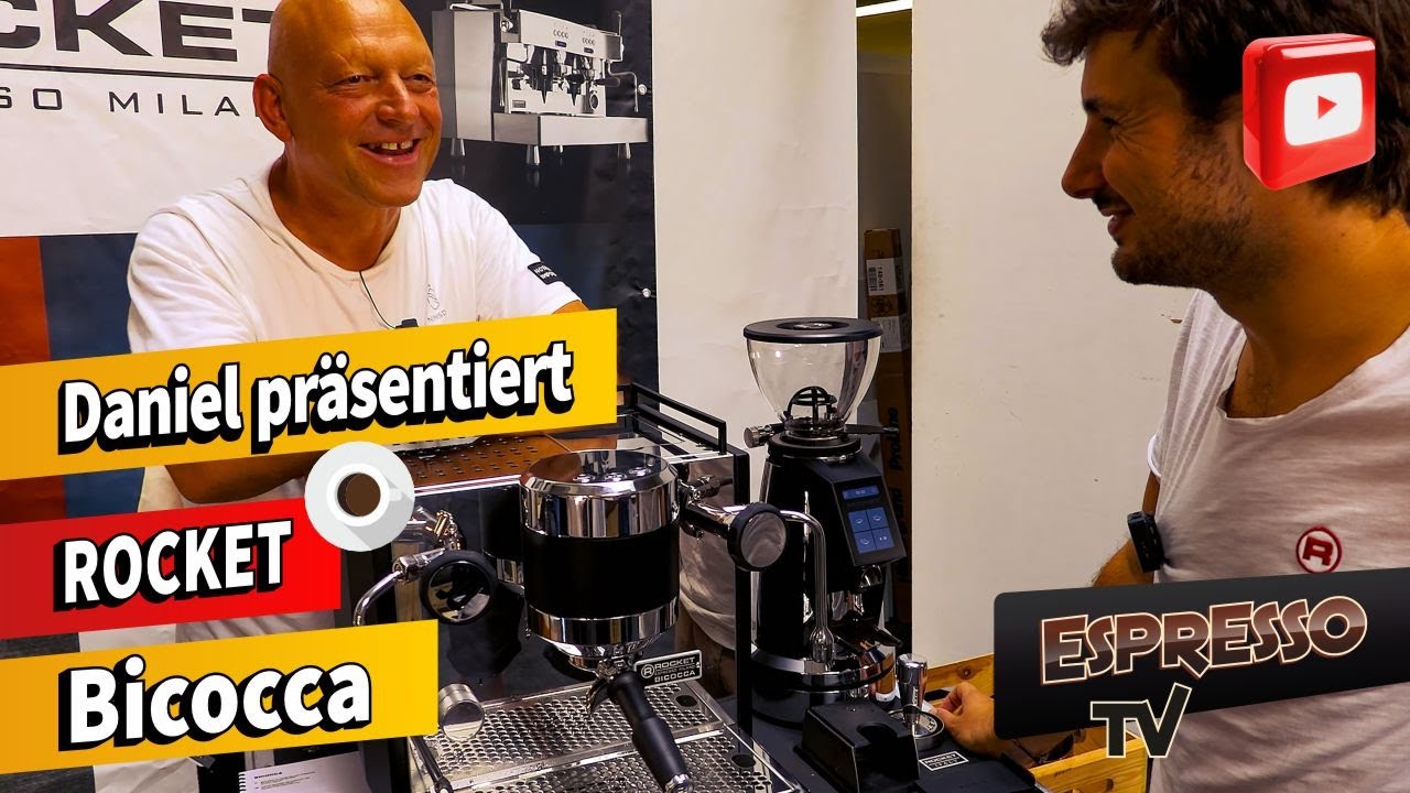 ROCKET Bicocca schwarz Dualboiler - YouTube