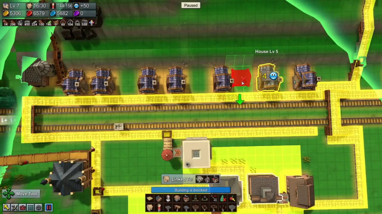 Factory Town EP8: Reorganizing and rails - YouTube