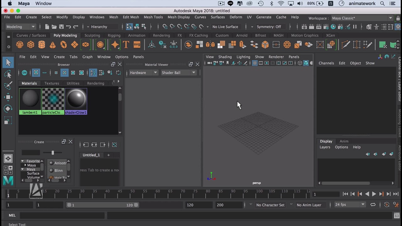 102 การใช้เครื่องมือ Hot box menu maya - YouTube