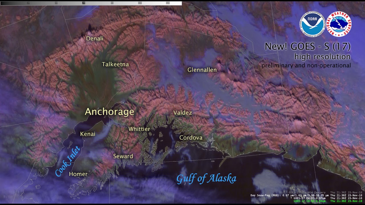 GOES 15 Weather Satellite compared to NEW! GOES S (17) satellite - YouTube