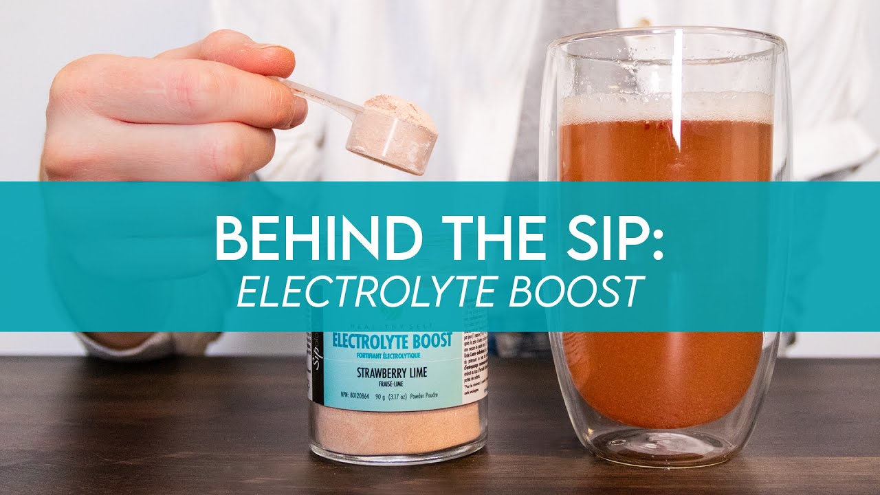 Behind the Sip: Electrolyte Boost - YouTube