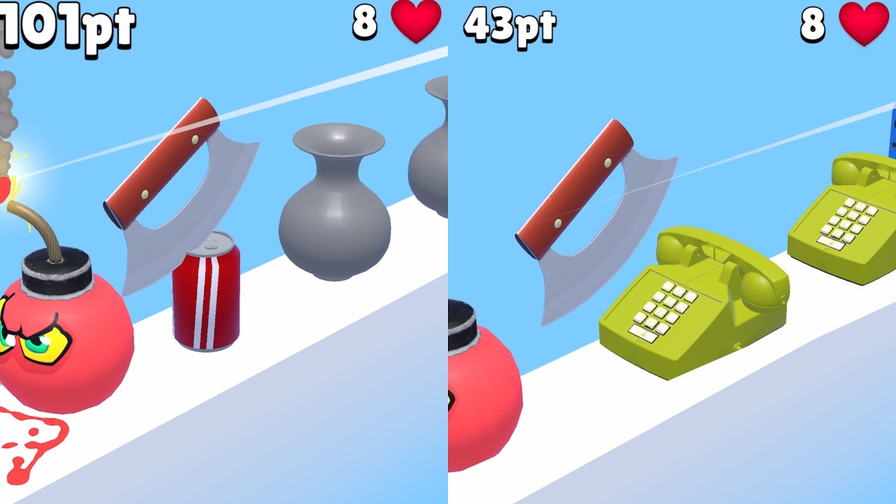 Cut Master 3D! Very Satisfying And Relaxing ASMR Slicing Game - YouTube